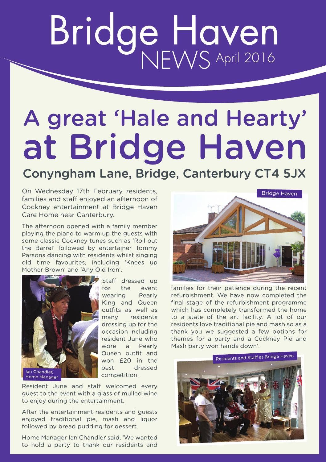 Bridge Haven News by Avante Care & Support - Issuu