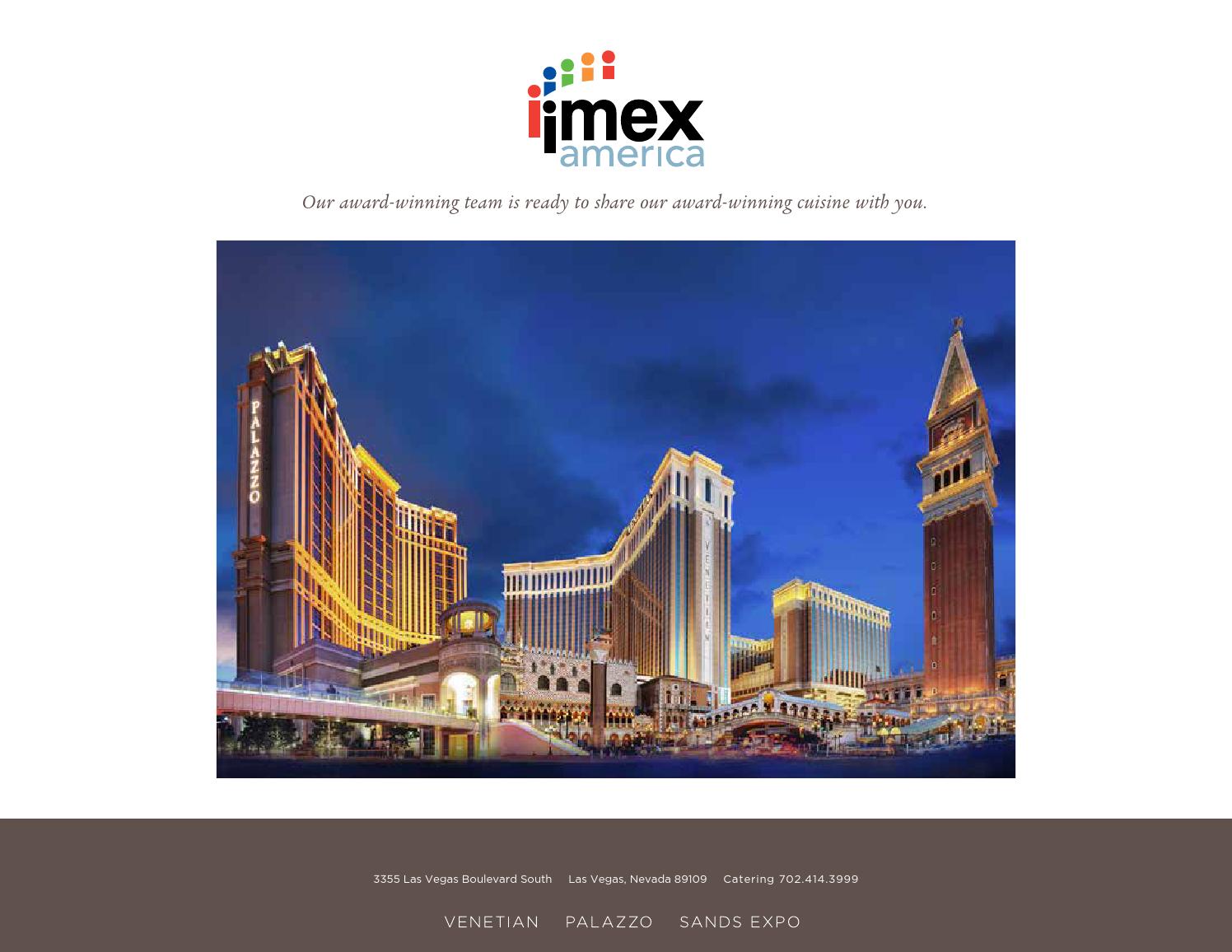 Catering imex menu 2015 by CommuniQuest / IVI DMC Enterprises - Issuu