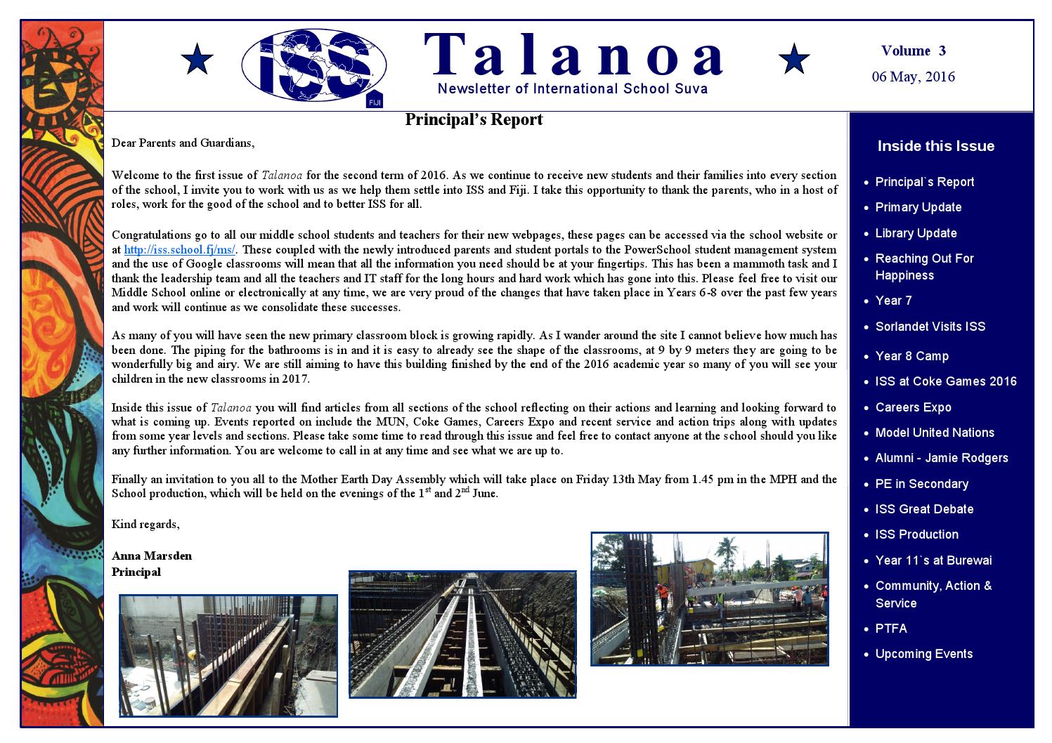 Talanoa volume 3 by International School Suva - Issuu