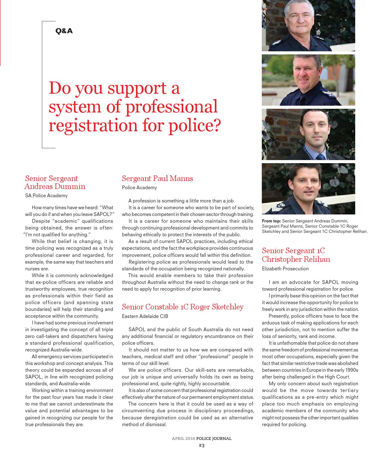 Police Journal April 2016 by Police Journal - Issuu