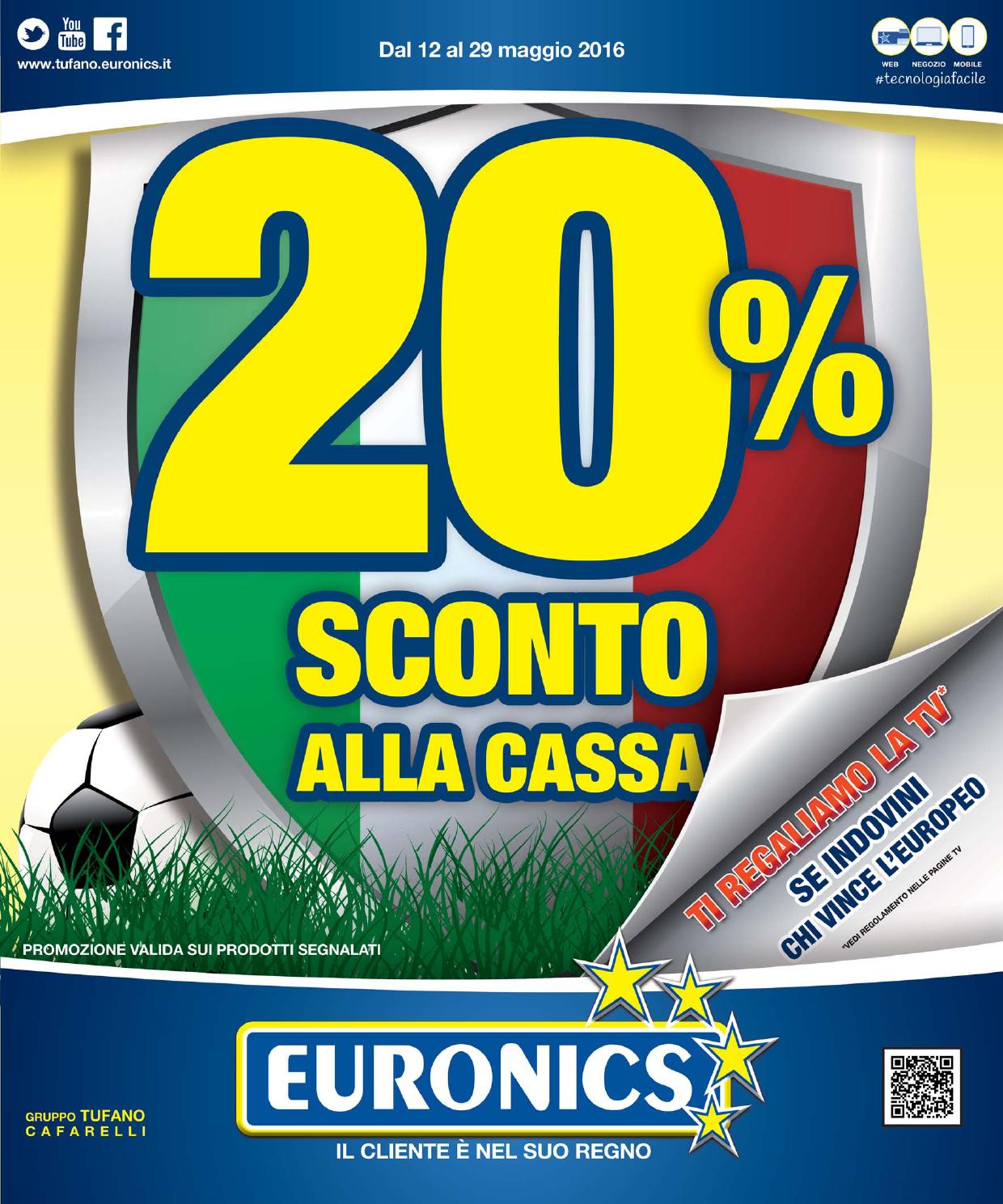 Tufano 20% di sconto alla cassa by euronics italia spa - Issuu