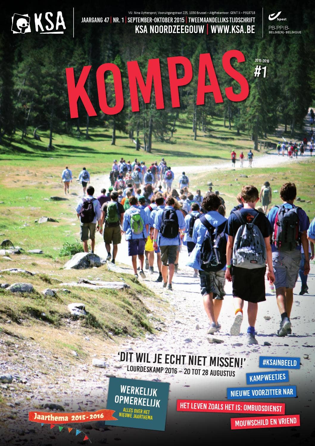 2015-2016 Kompas 1 KSA Noordzeegouw by KSA Nationaal - Issuu