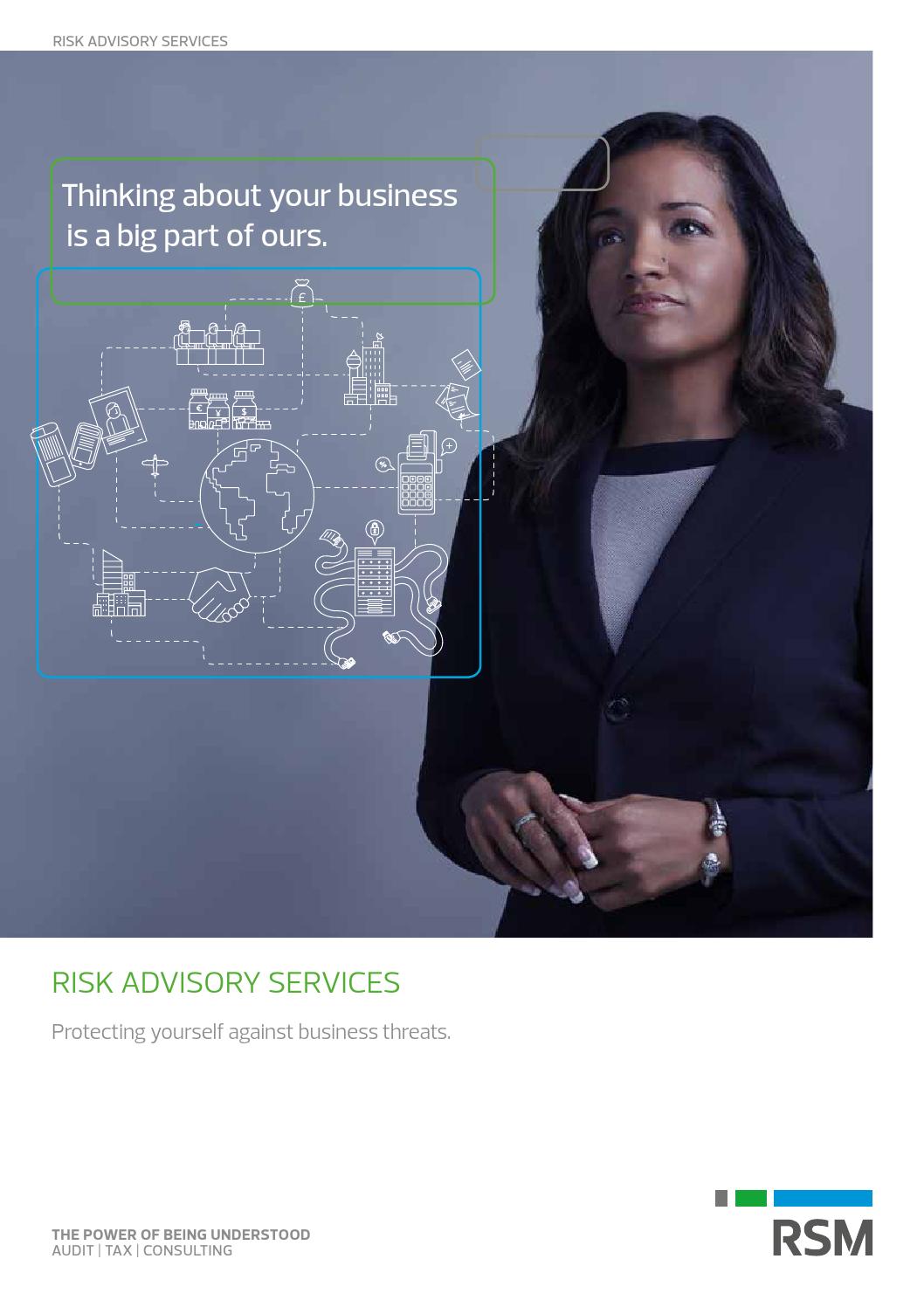 Risk Advisory Services brochure 2016 by RSM Global - Issuu