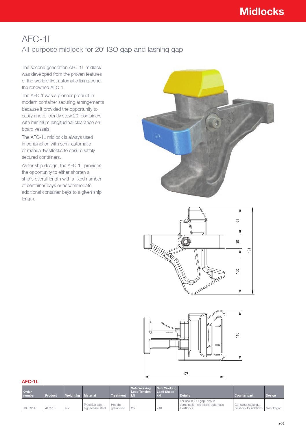 MacGregor Container securing systems product catalogue by Cargotec - Issuu