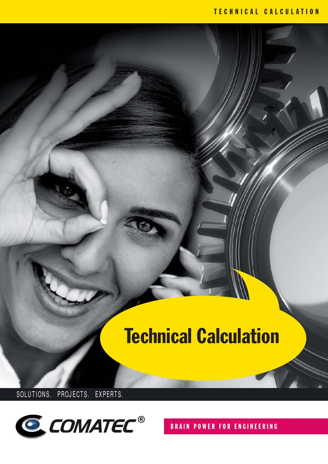 Technical calculation by Comatec Group - Issuu