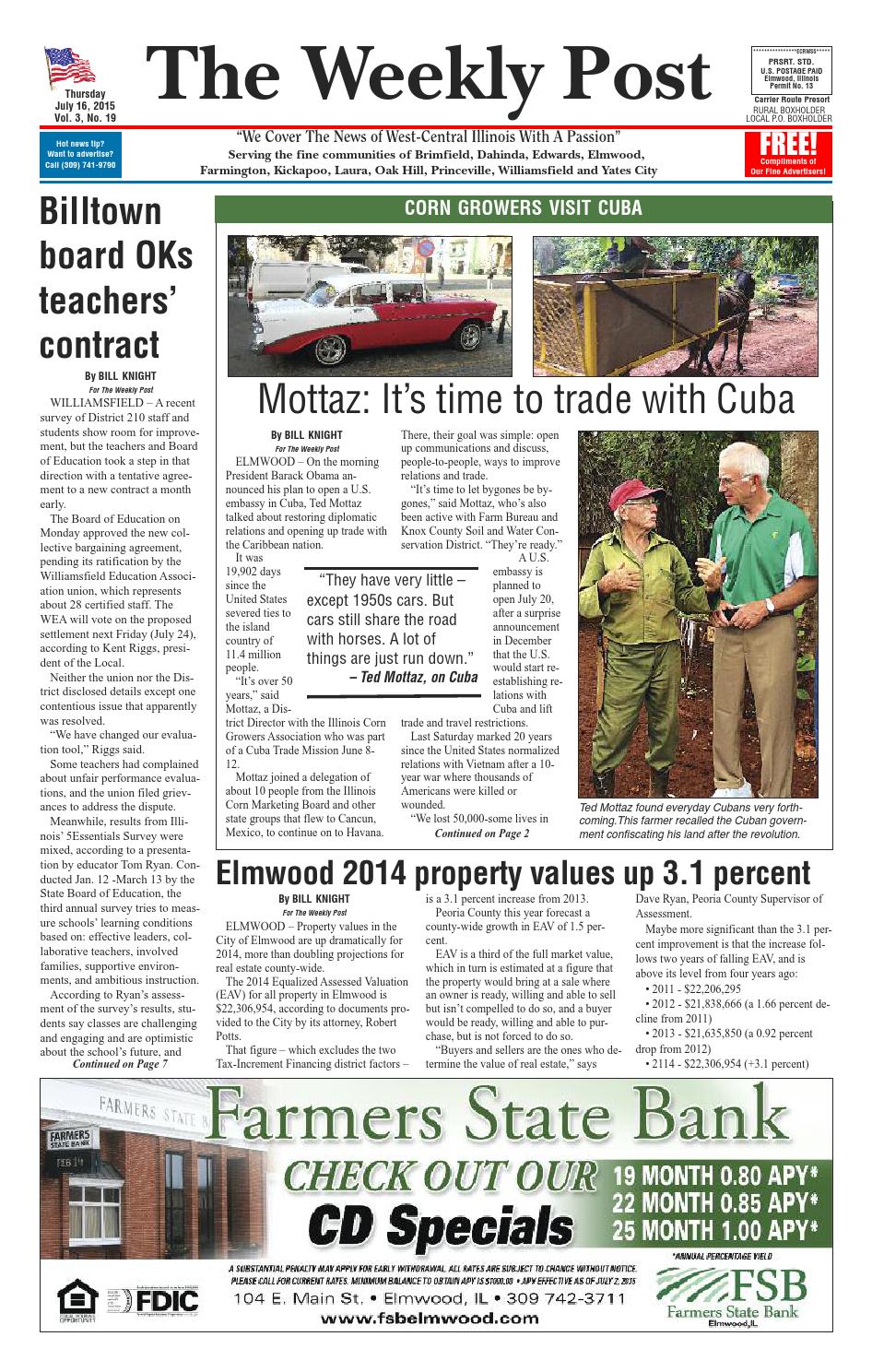 The Weekly Post 7/16/15 by The Weekly Post - Issuu