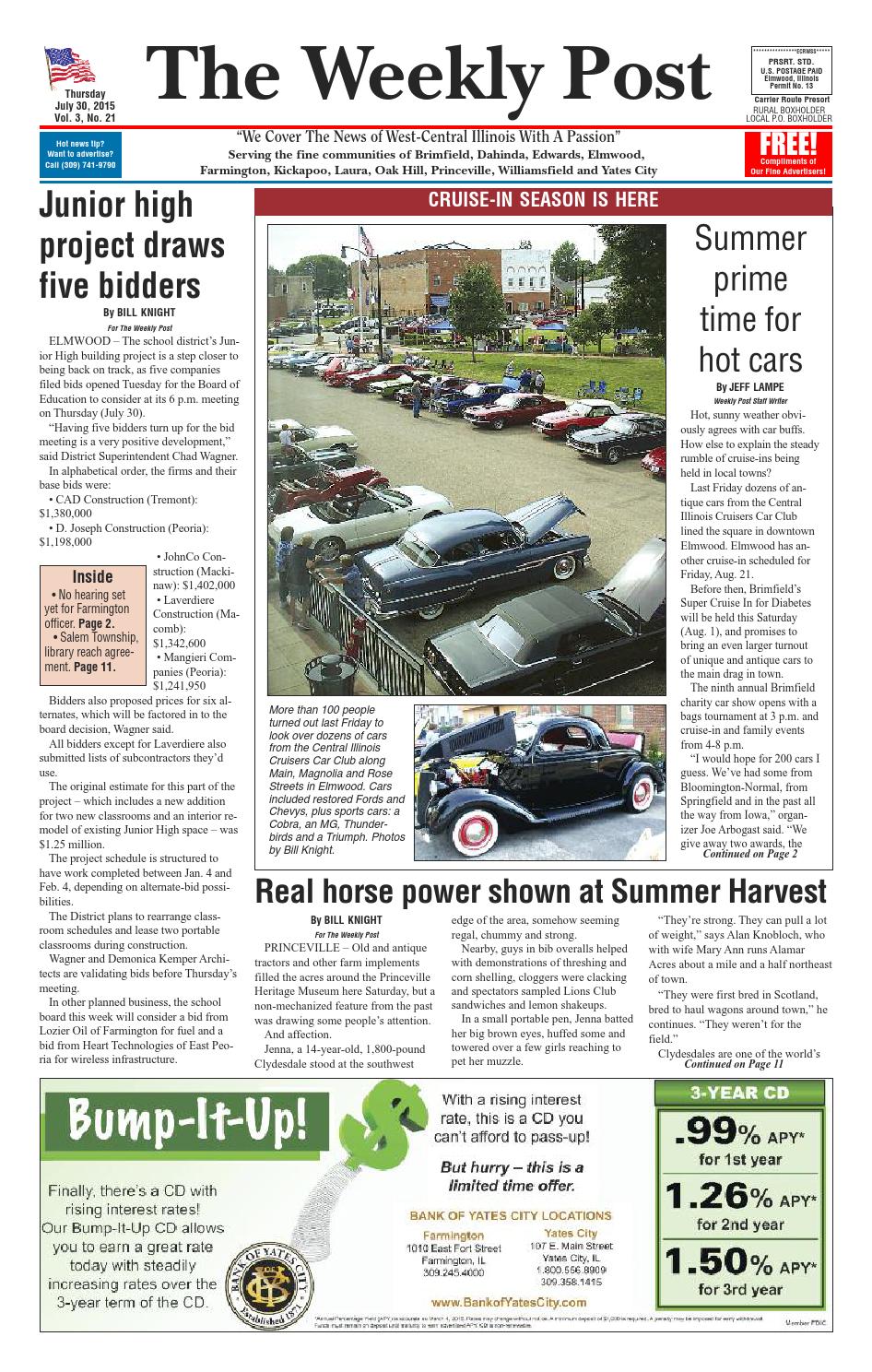 The Weekly Post 7/30/15 by The Weekly Post - Issuu