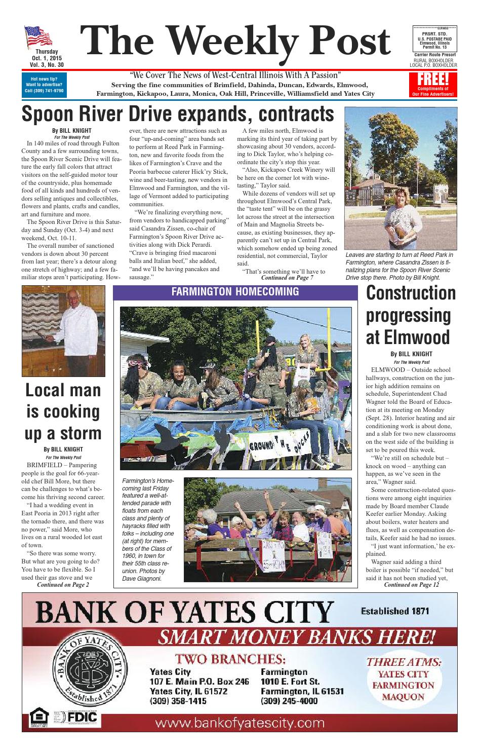 The Weekly Post 10/1/15 by The Weekly Post - Issuu