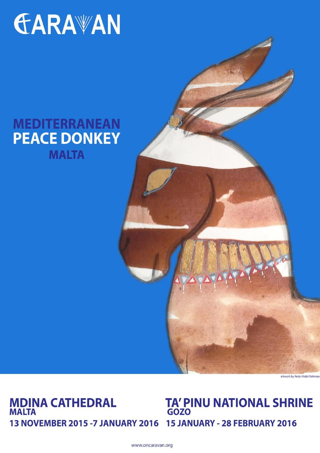 Mediterranean Peace Donkey Malta by CARAVAN Arts - Issuu