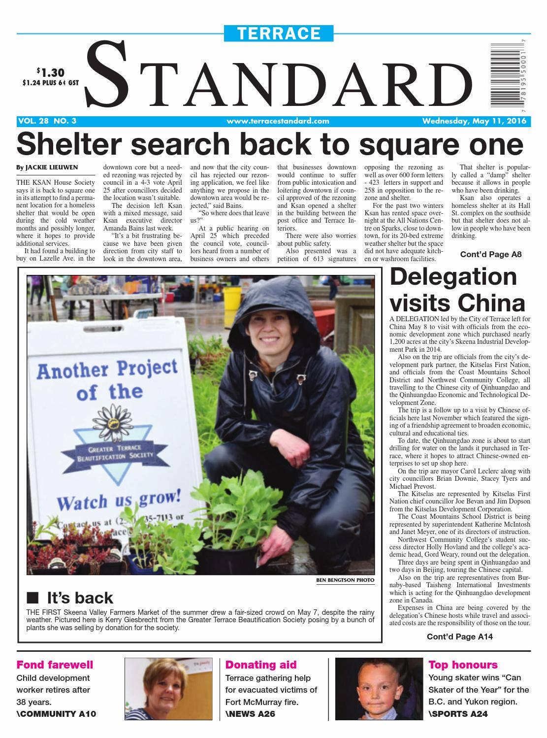 Terrace Standard, May 11, 2016 by Black Press Media Group - Issuu