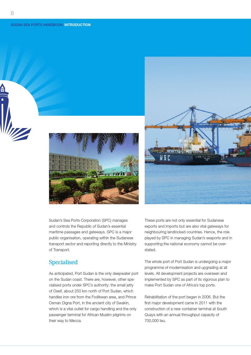 Sudan Sea Ports Handbook 2016-18 by Land & Marine Publications Ltd. - Issuu