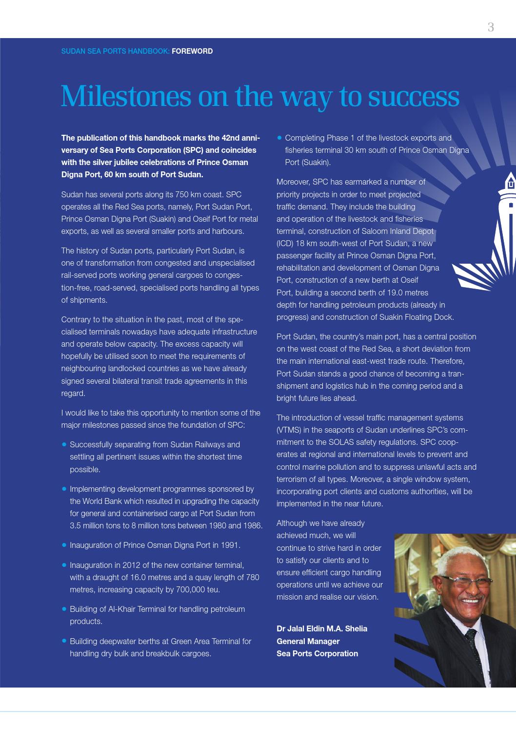 Sudan Sea Ports Handbook 2016-18 by Land & Marine Publications Ltd. - Issuu