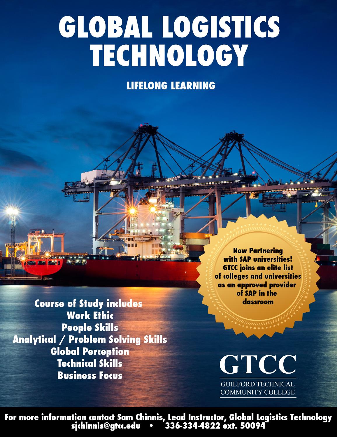 Global Logistics Technology by Guilford Technical Community College - Issuu