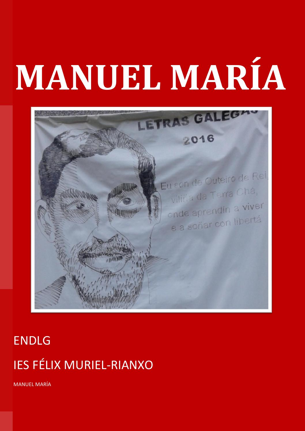 Escolma de poemas de Manuel María by Sofia Rama - Issuu