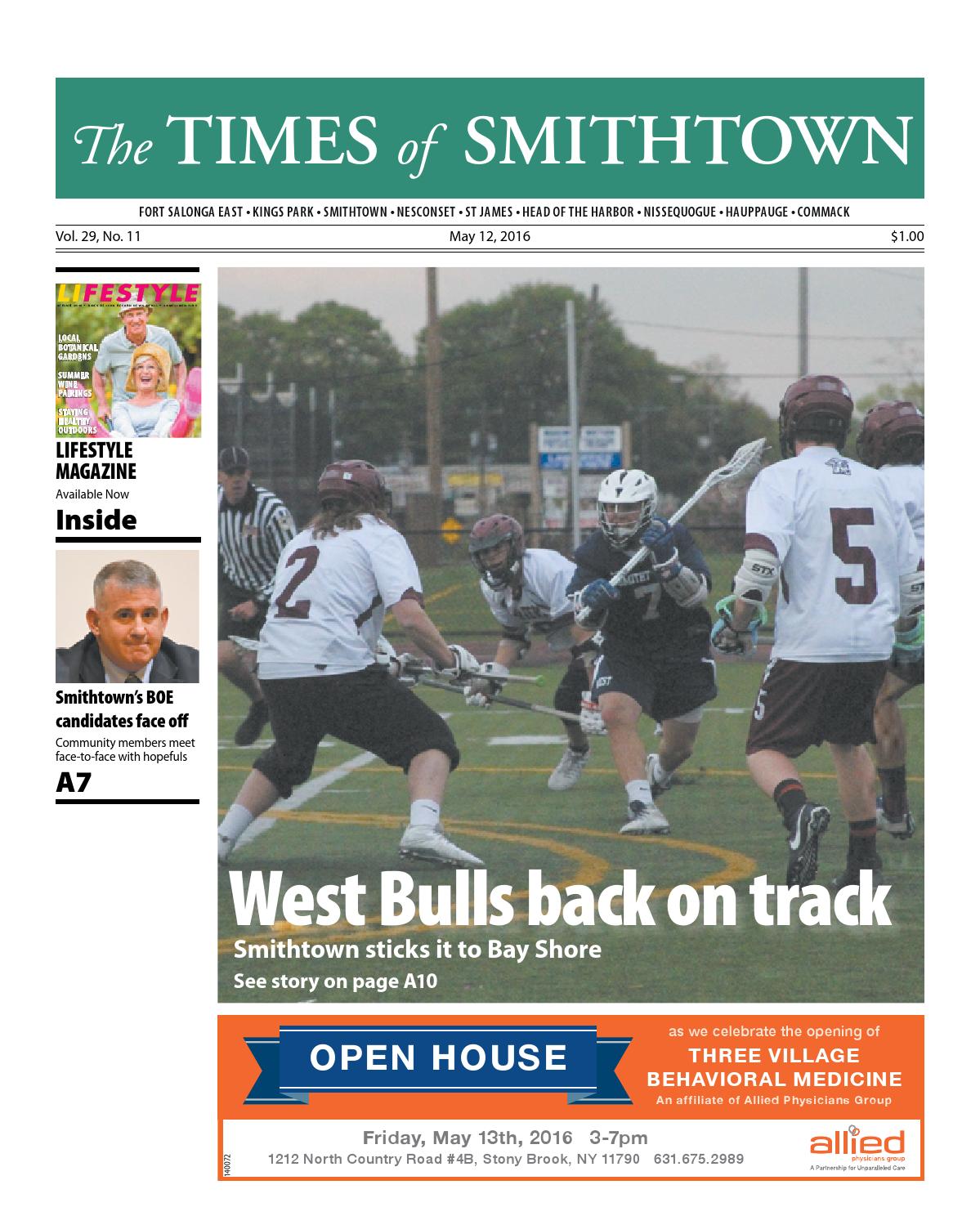 The Times of Smithtown - May 12, 2016 by TBR News Media - Issuu