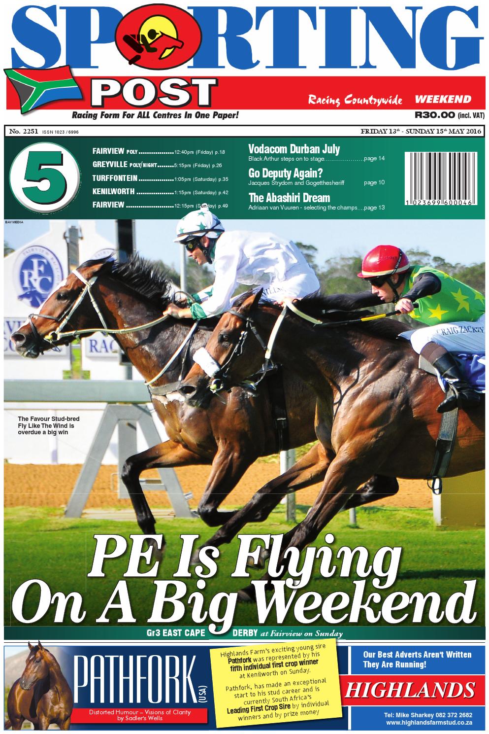 13-15 May #2251 Sporting Post by Sporting Post - Issuu