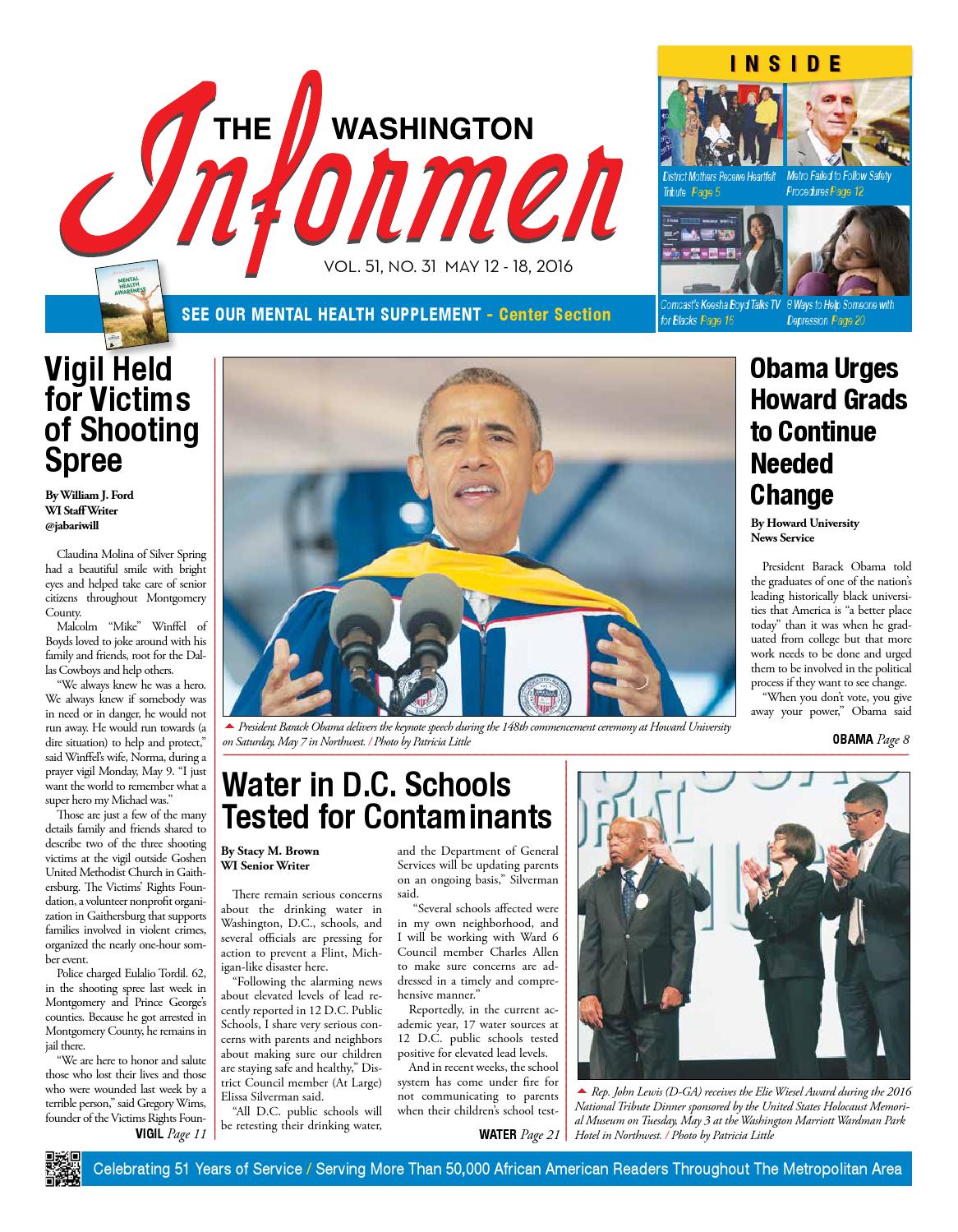 Washington Informer - May 12, 2016 by The Washington Informer - Issuu