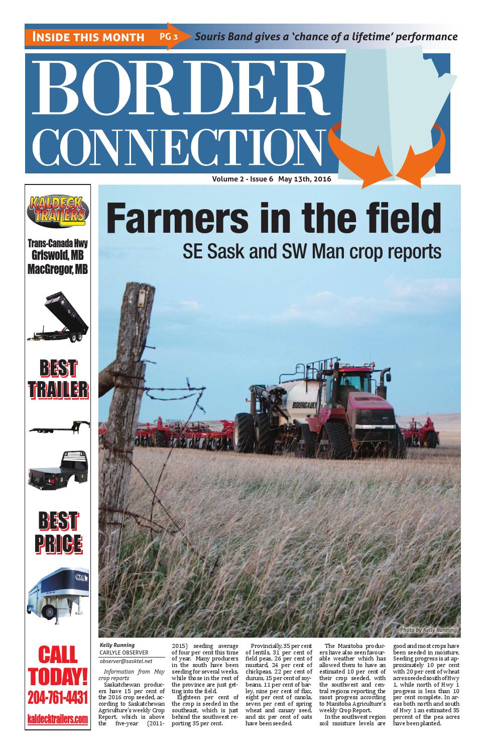 Border Connection: May 2016 by Carlyle Observer - Issuu