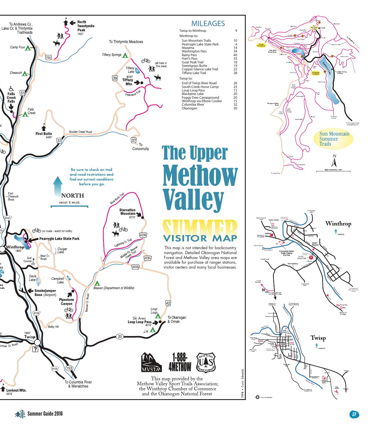 2016 Methow Valley Summer by Methow Valley News - Issuu