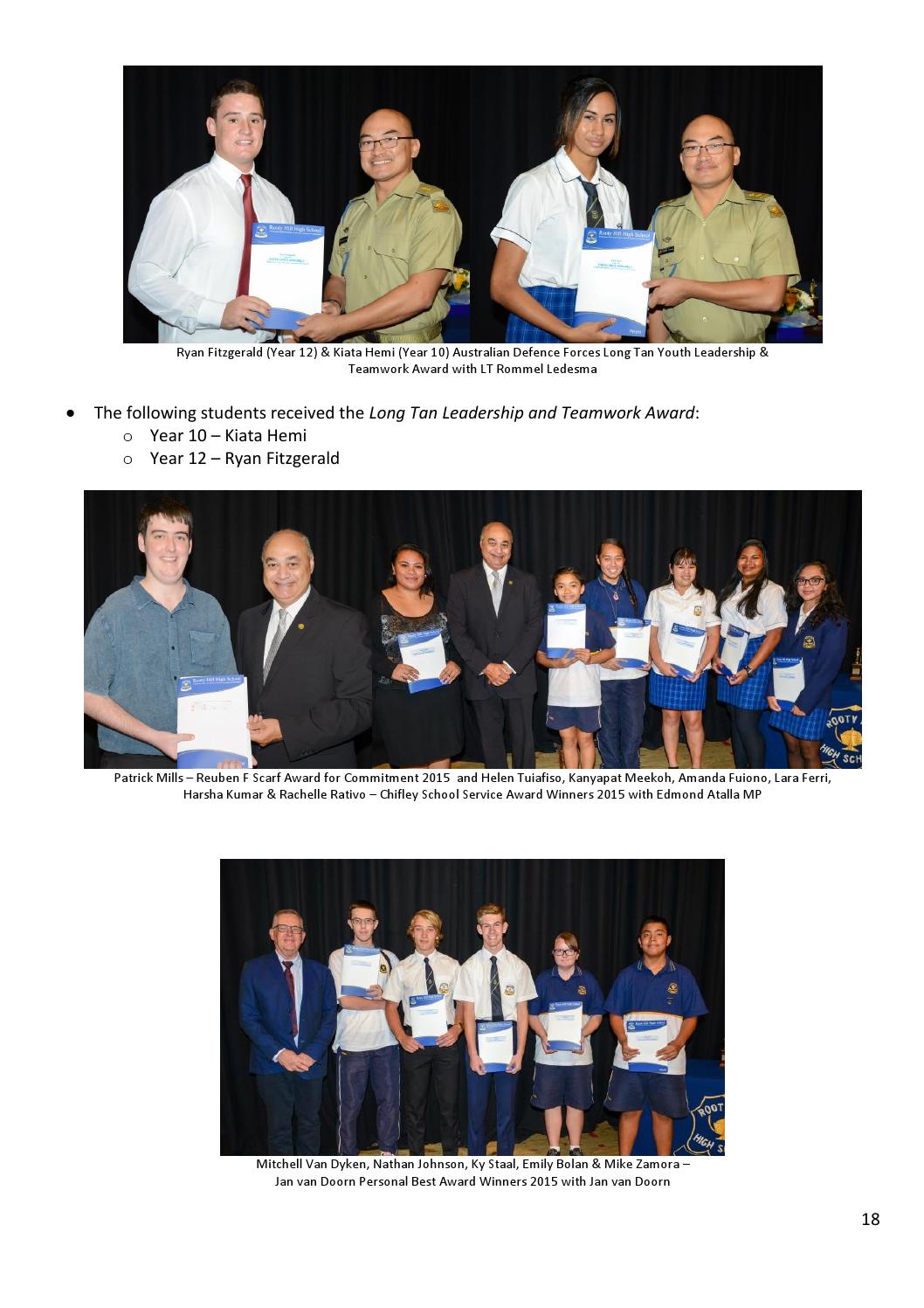Rooty Hill HS 8908 ASR 2015 by Rooty Hill High School - Issuu