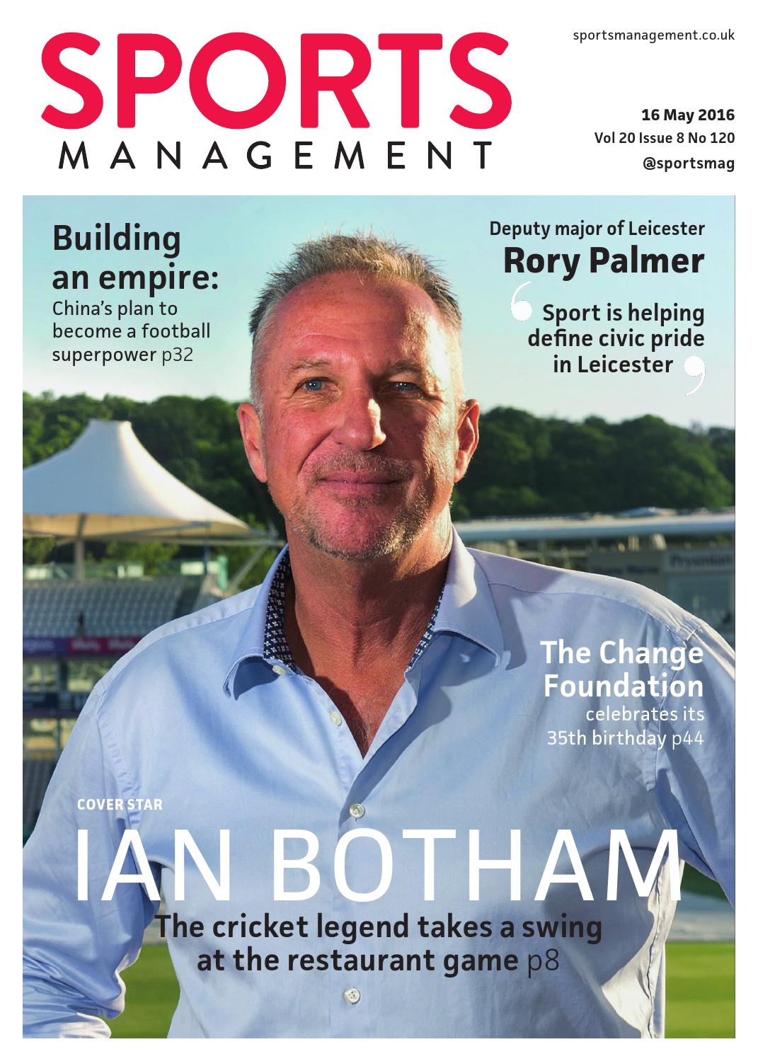 Sports Management 16th May 2016 Issue 120 by Leisure Media - Issuu