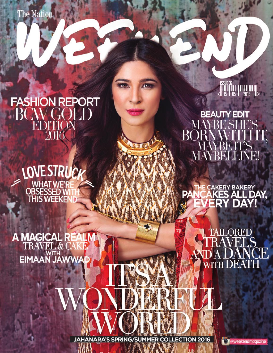 Weekend magzine14 may 2016 by Weekend - Issuu