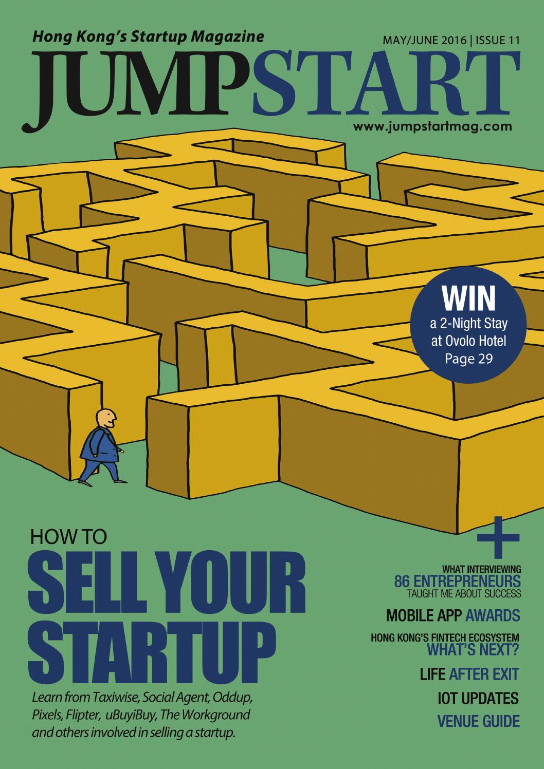 Startup Magazine of Hong Kong: Jumpstart Issue 11 (May/June 2016) Hong ...