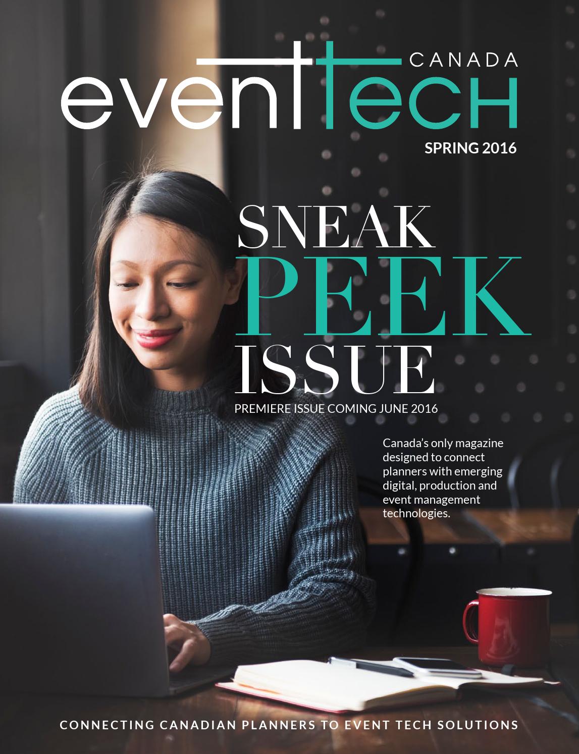 Eventtech canada preview issue april 2016 by Canadian Special Events ...