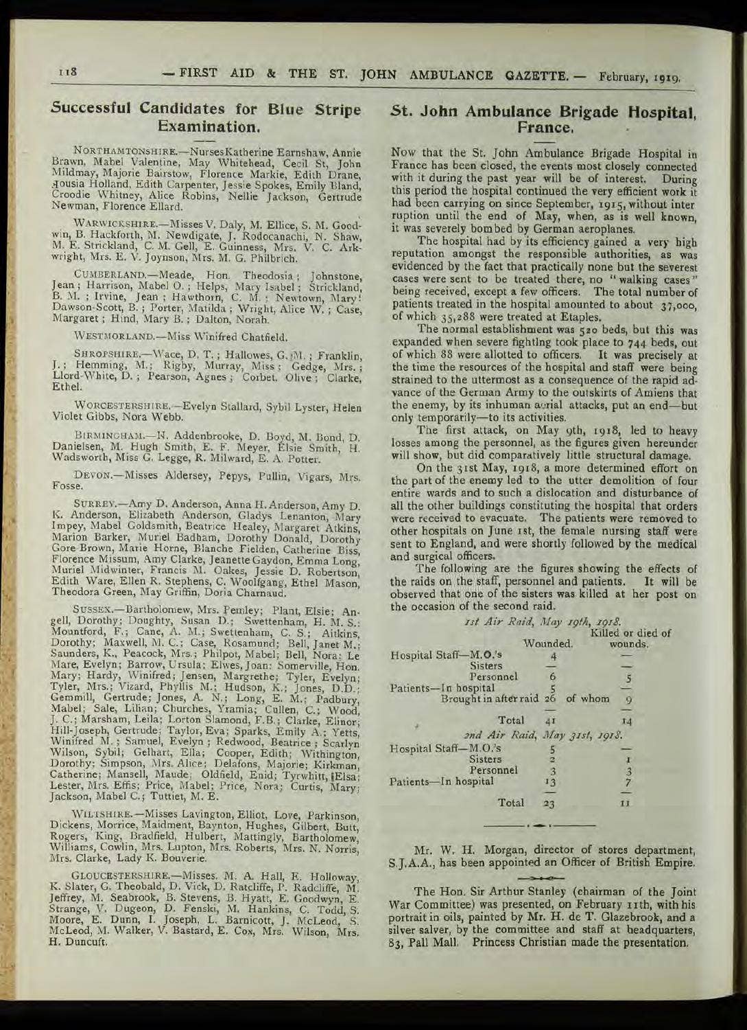 First Aid Journal 1918 - 1920 by Museum of the Order of St John - Issuu