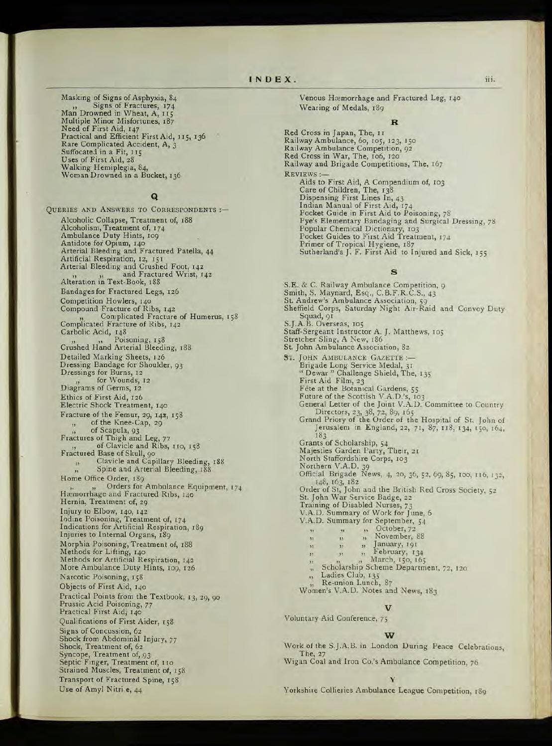 First Aid Journal 1918 - 1920 by Museum of the Order of St John - Issuu