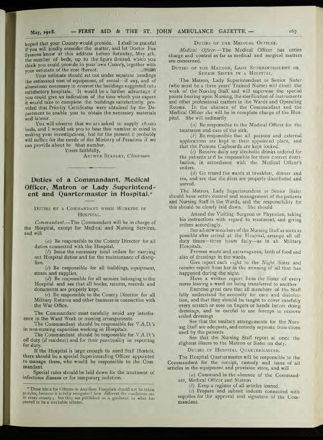First Aid Journal 1918 - 1920 by Museum of the Order of St John - Issuu