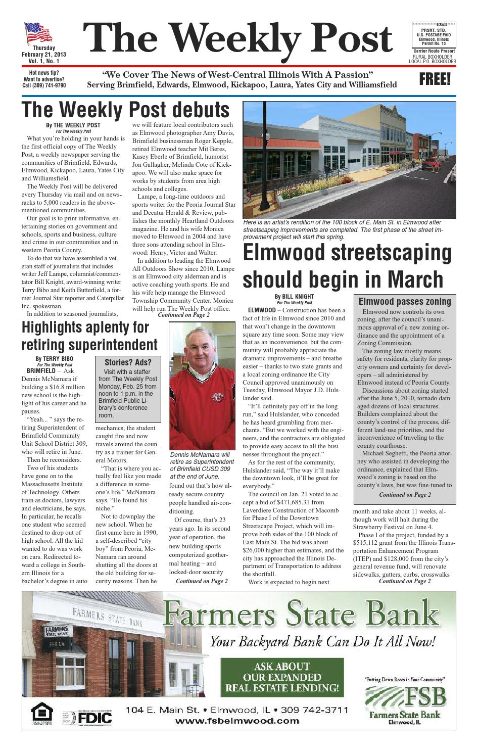 The Weekly Post 2/21/13 by The Weekly Post - Issuu