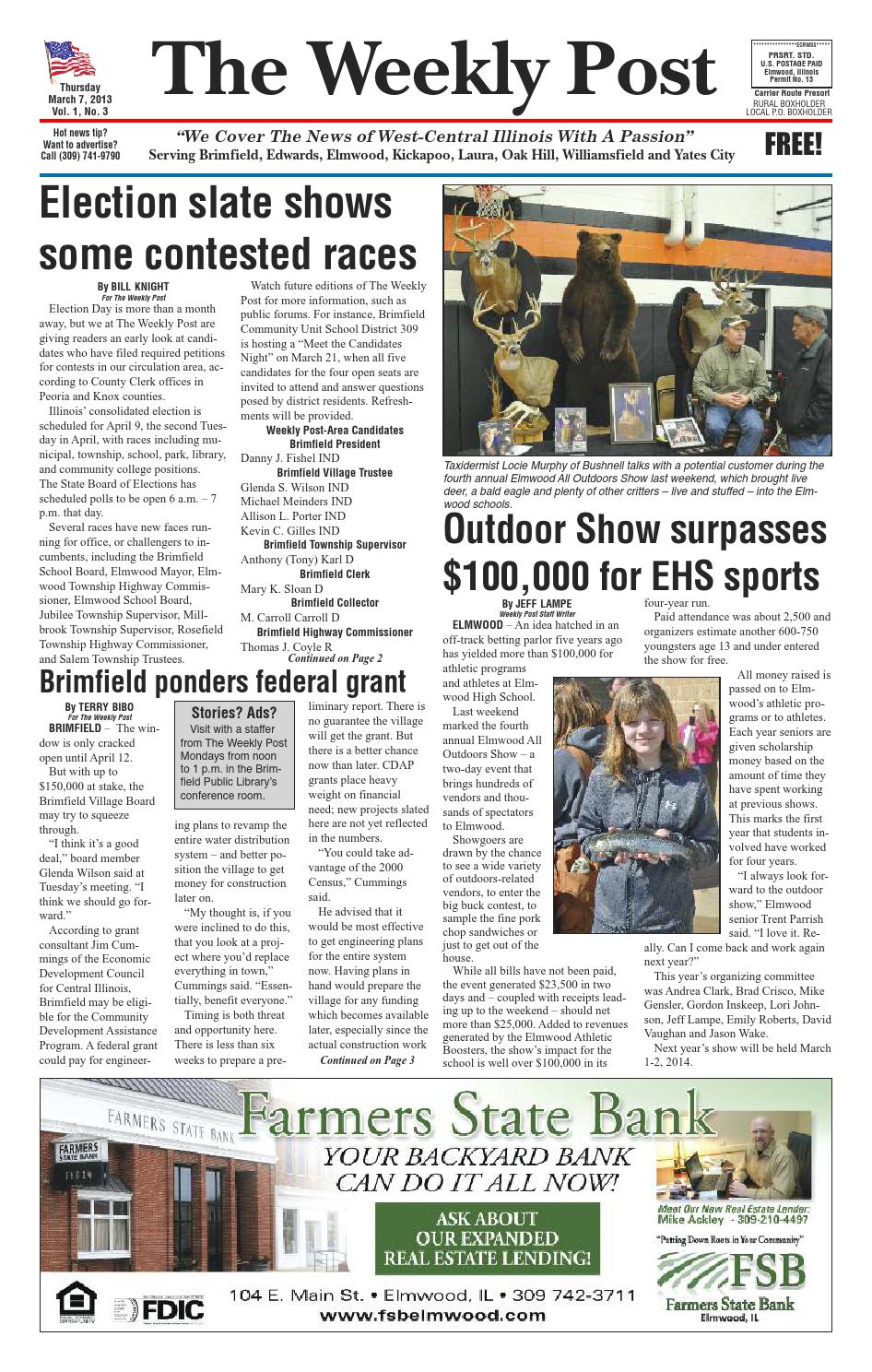 The Weekly Post 3/7/13 by The Weekly Post - Issuu