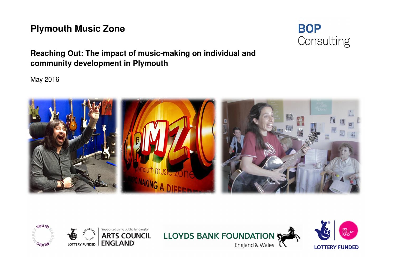 Reaching Out - The impact of music-making on individual and community ...