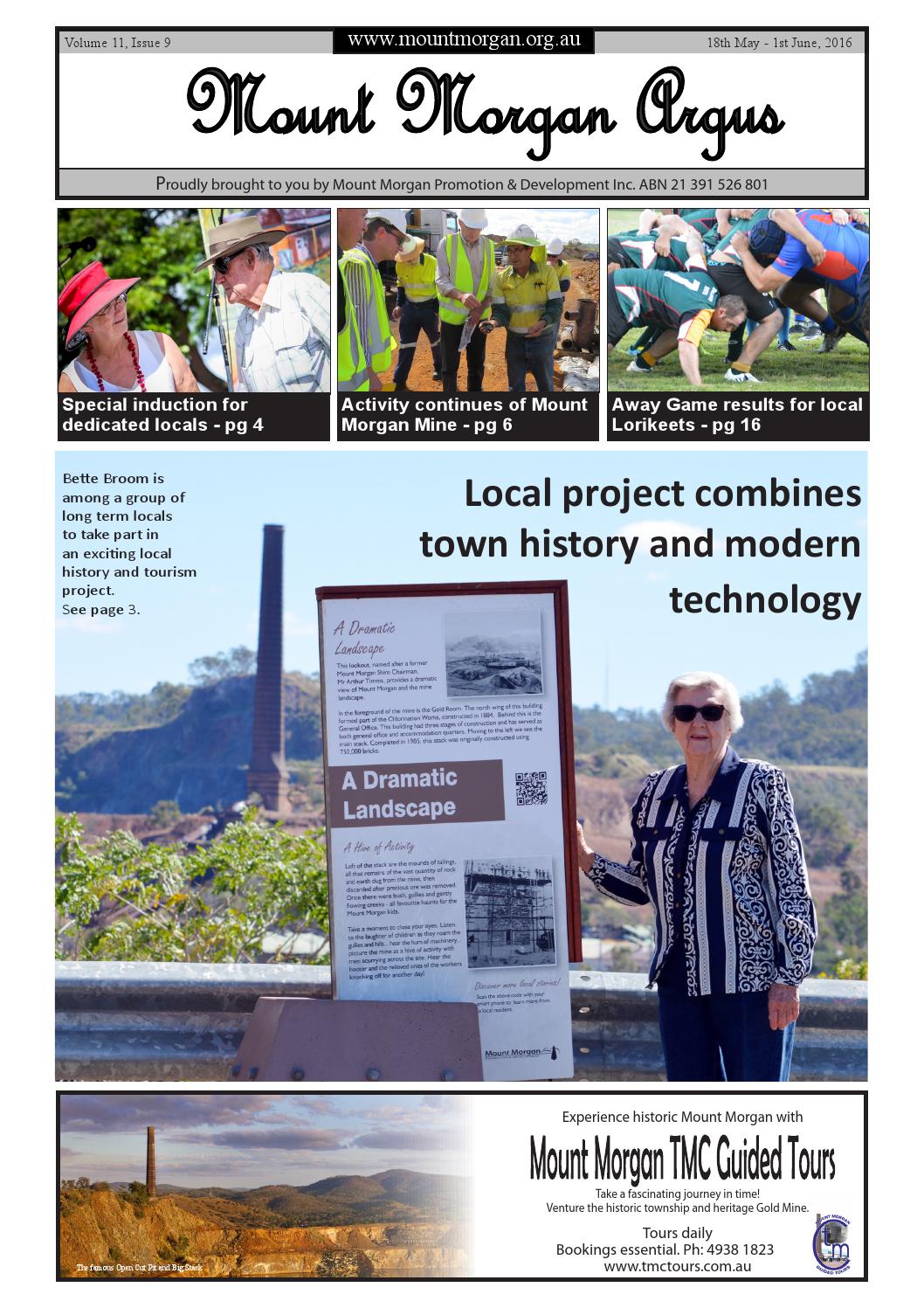 Volume 11, Issue 9 by Mount Morgan Promotion and Development Inc. - Issuu