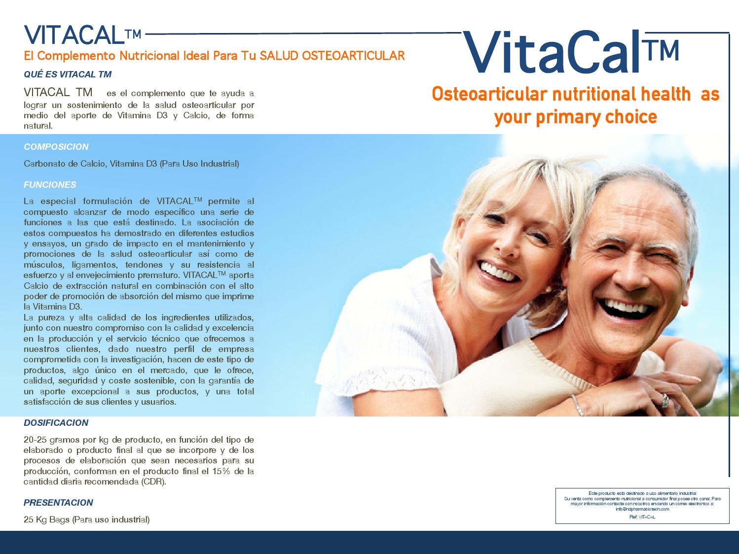 Vitacal tm ad by ND Pharma & Biotech - Issuu