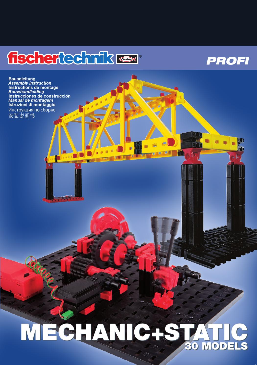Assembly Guide of fischertechnik Mechanic+Static by ETC Educational ...