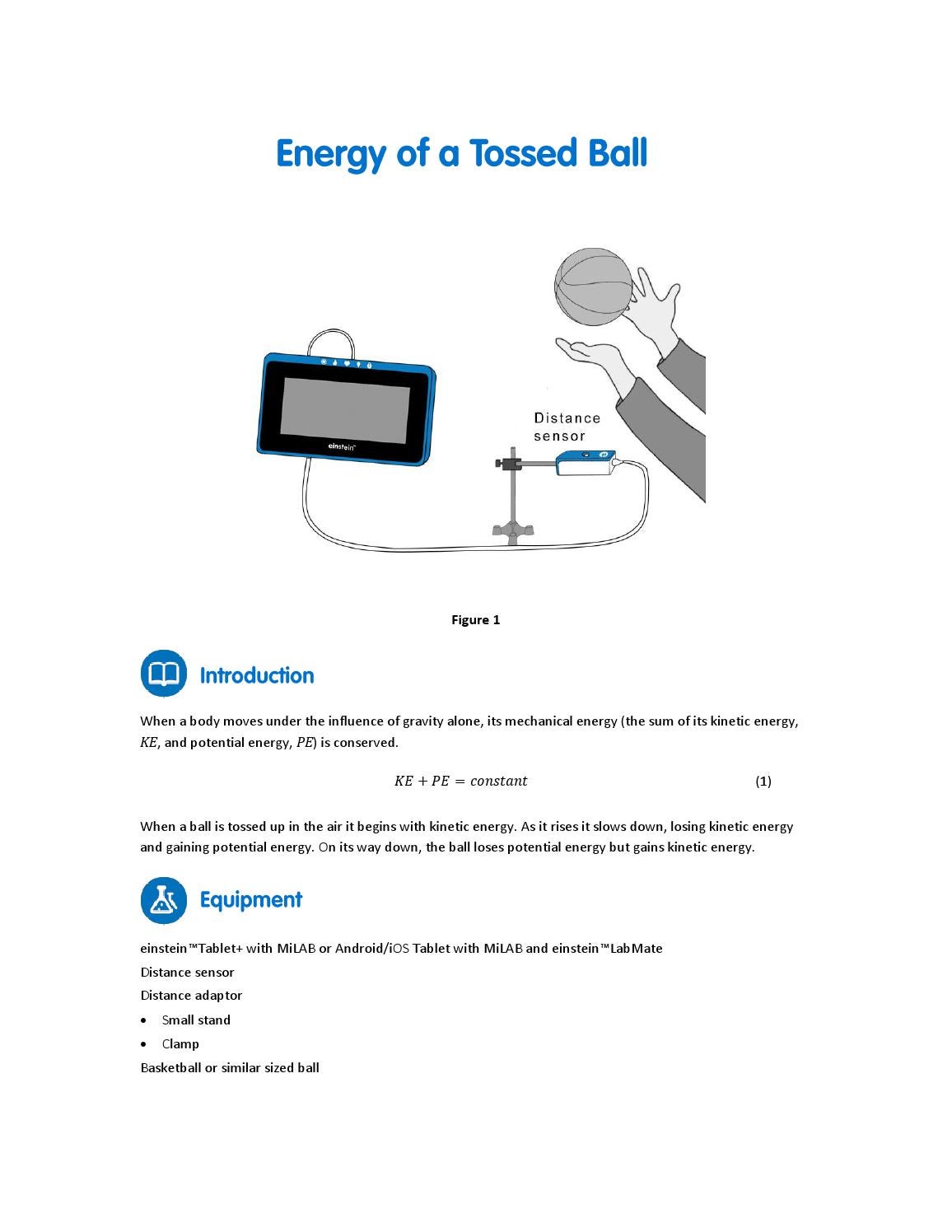 Energy of a Tossed Ball by Fourier Education - Issuu