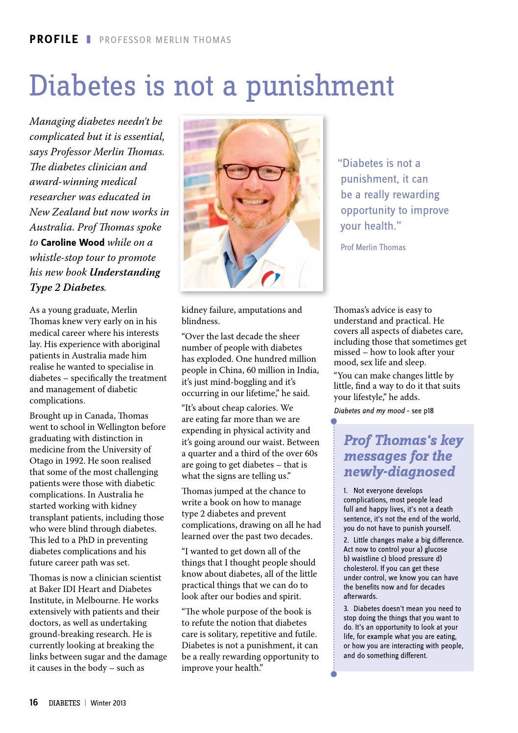 Diabetes Winter 2013 by Diabetes New Zealand - Issuu