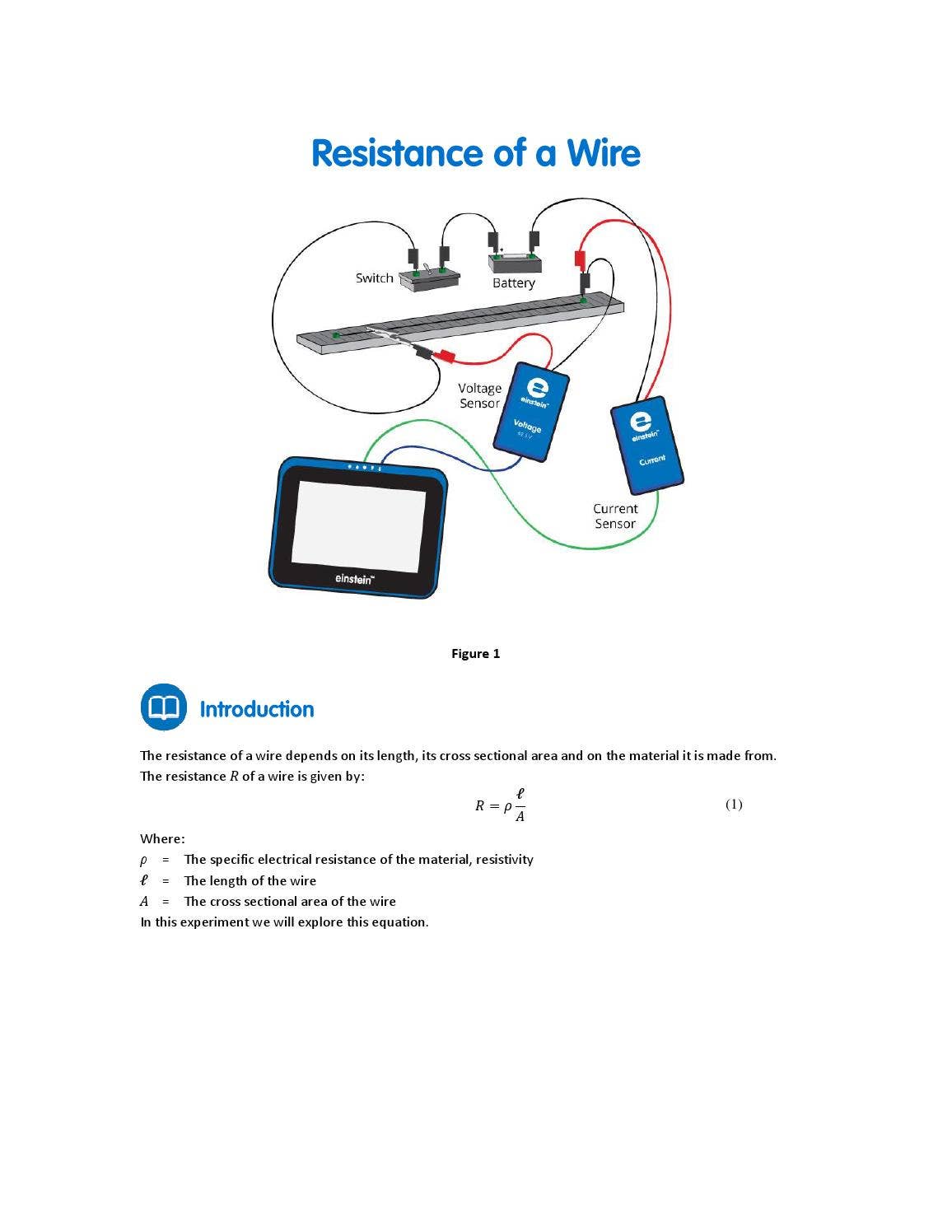 Resistance of a Wire by Fourier Education - Issuu