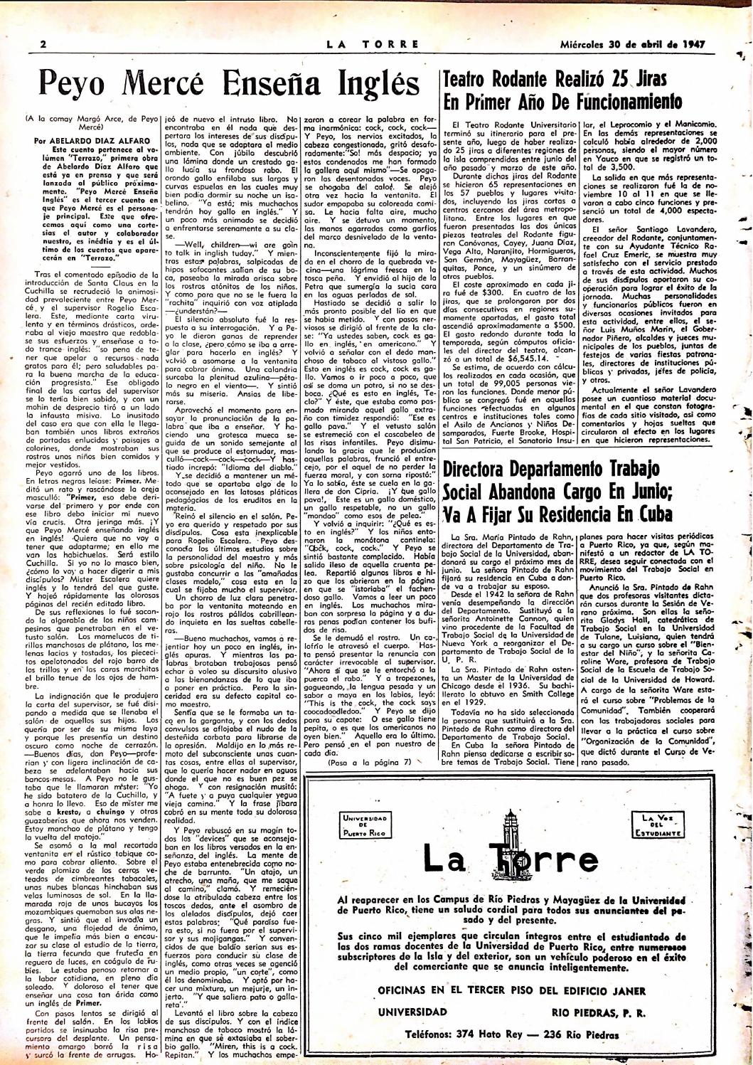 La Torre by La Colección Puertorriqueña - Issuu