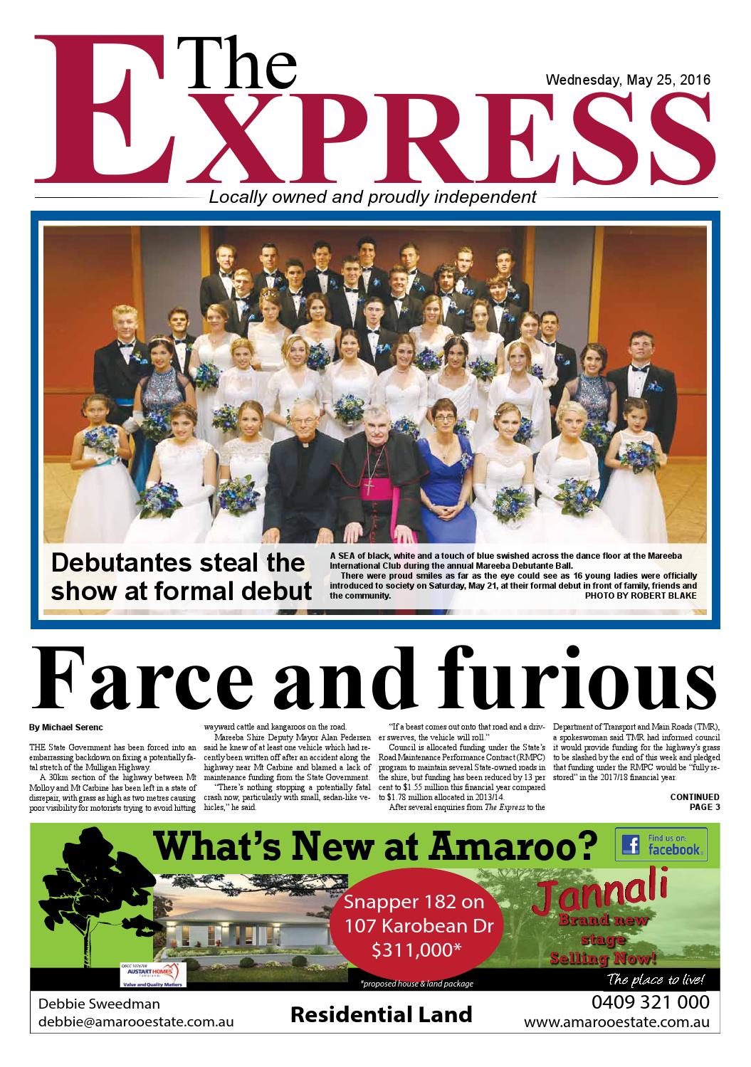 The Express Newspaper 25th May 2016 by Carlo Portella - Issuu