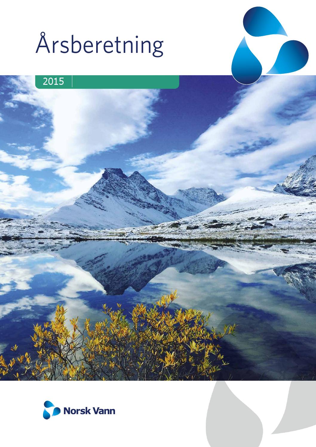 Norsk Vanns årsberetning 2015 by Norsk Vann - Issuu