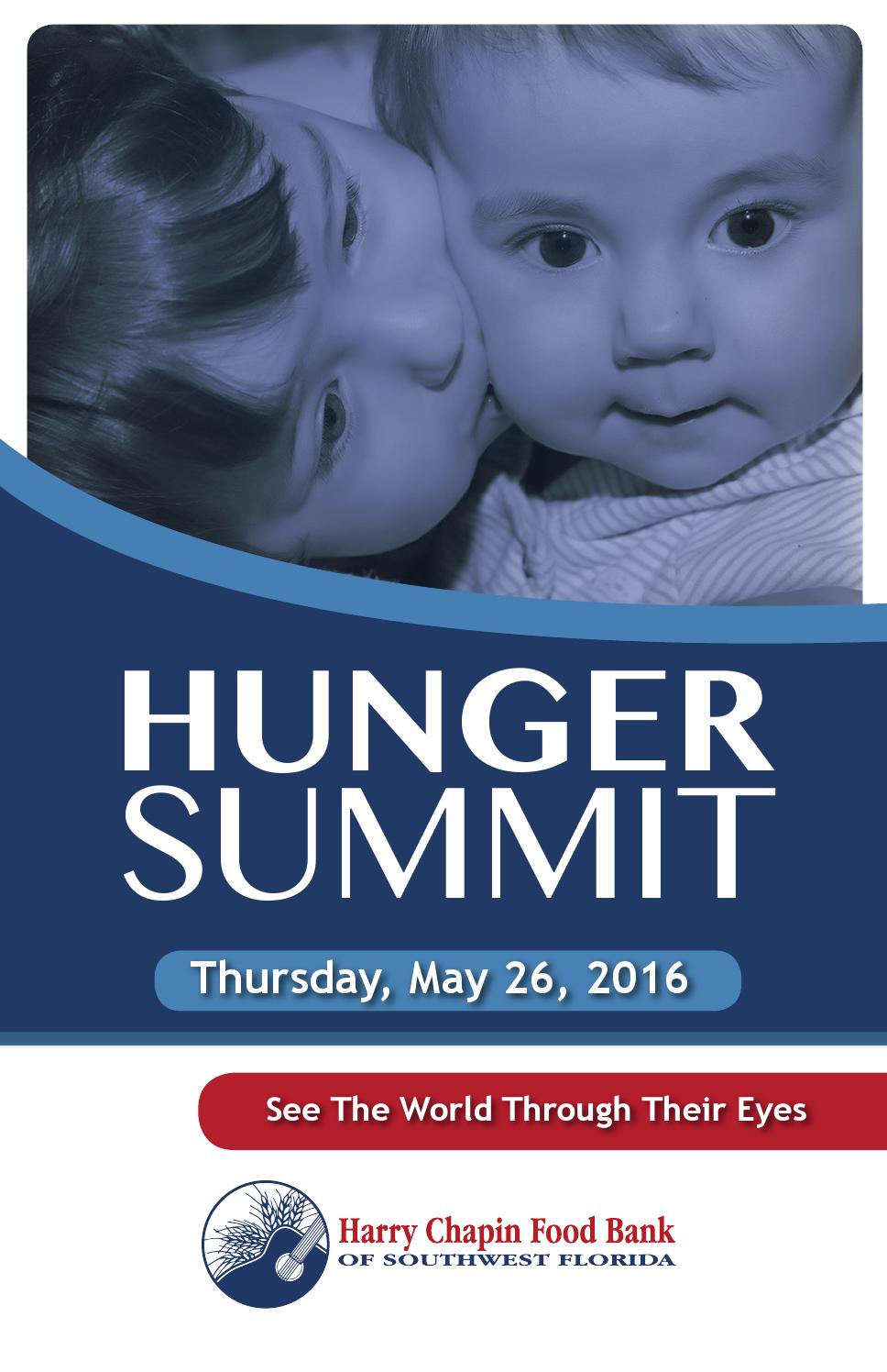 Hunger Summit Brochure by HarryChapin FoodBank - Issuu