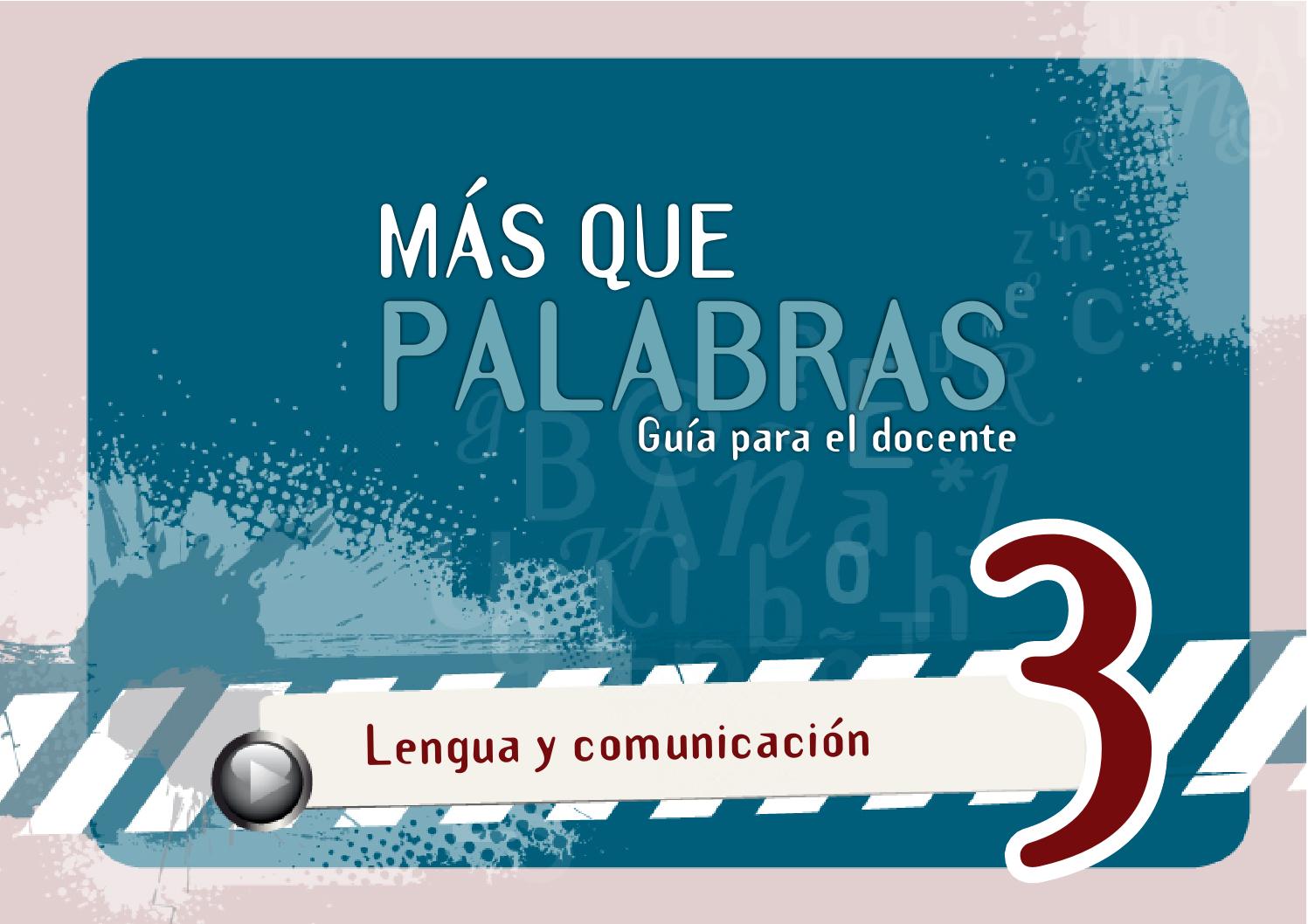 Más que palabras 3 - GD by Editorial ACES - Issuu