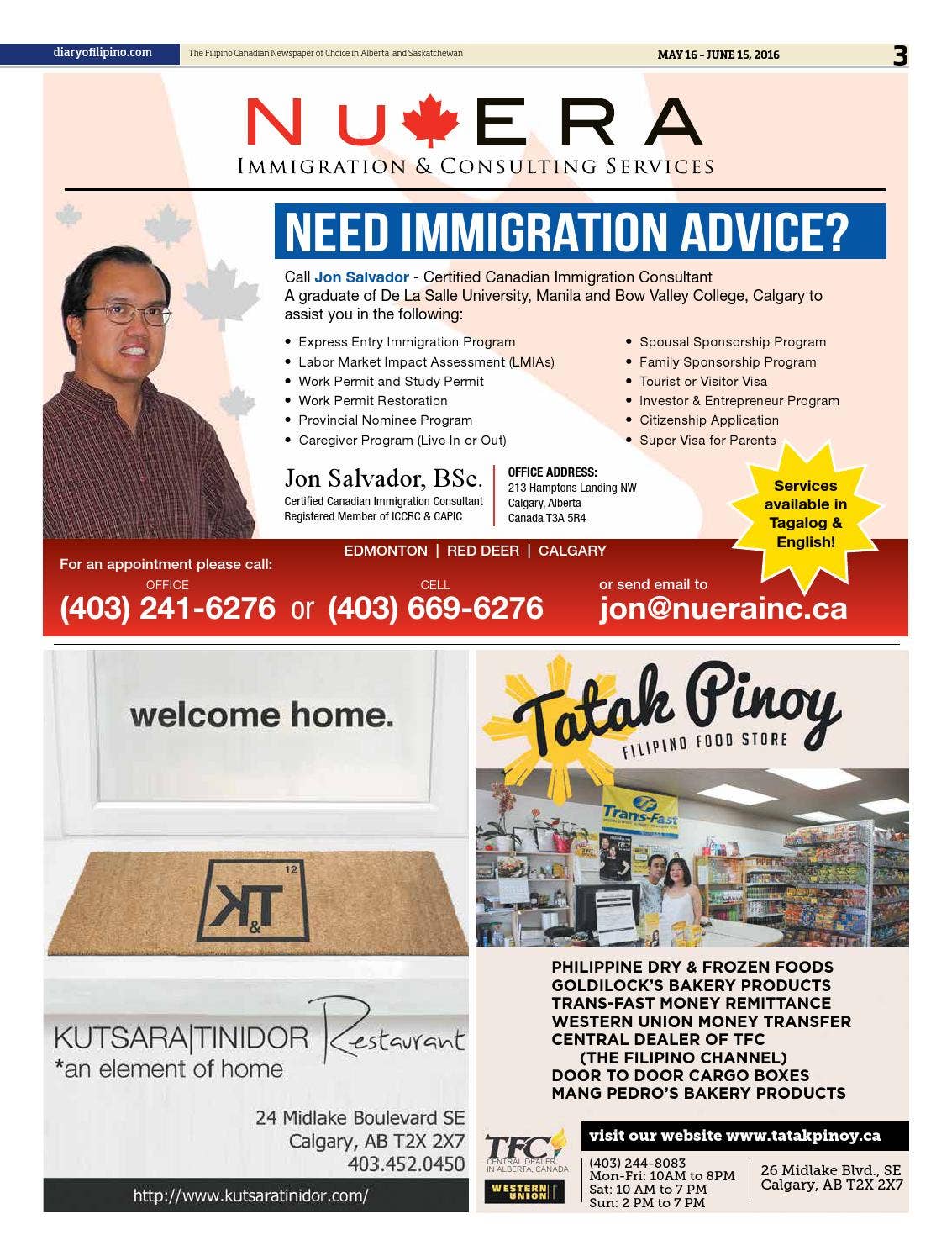 Diaryo Filipino May 2016 by Diaryo Alberta - Issuu