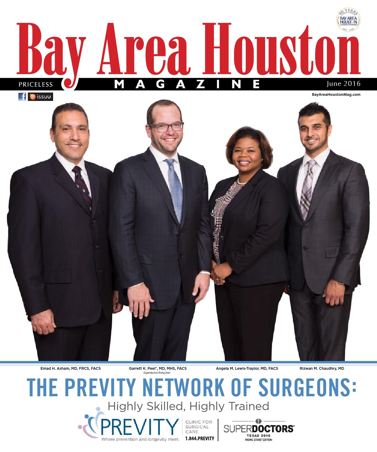 Bay Area Houston Magazine June 2016 by Bay Group Media - Issuu