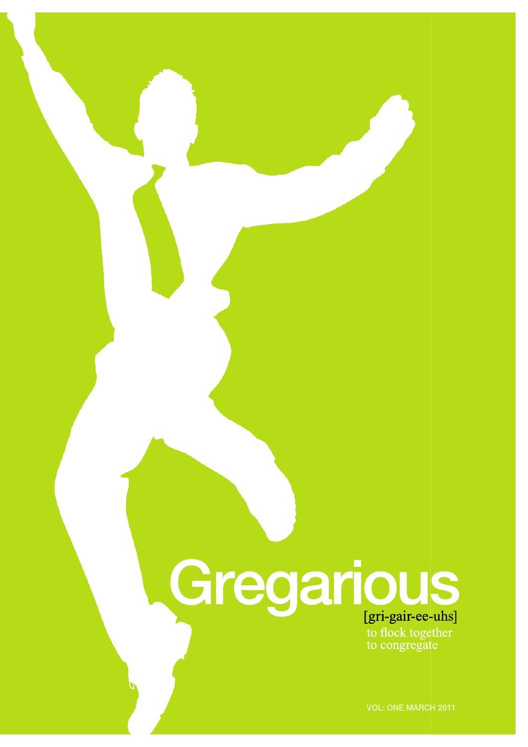 Gregarious by NBRS - Issuu