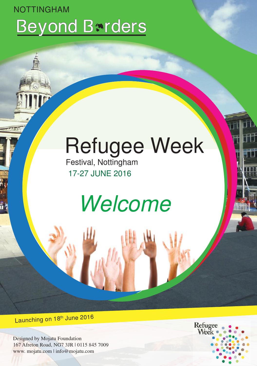 Refugee Week 2016: Nottingham Beyond Borders by Mojatu Magazines - Issuu