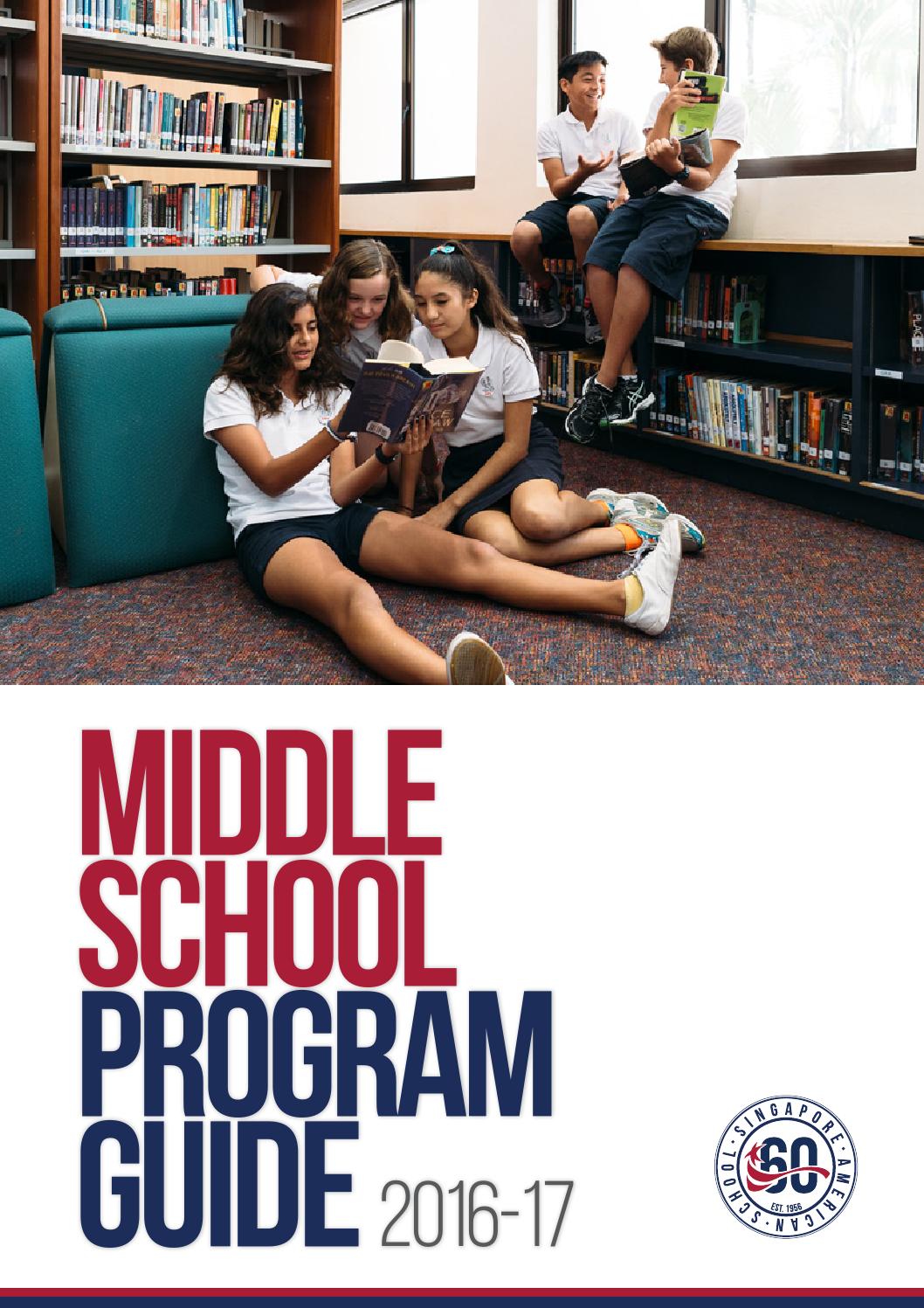 Middle School Program Planning Guide by Singapore American School - Issuu